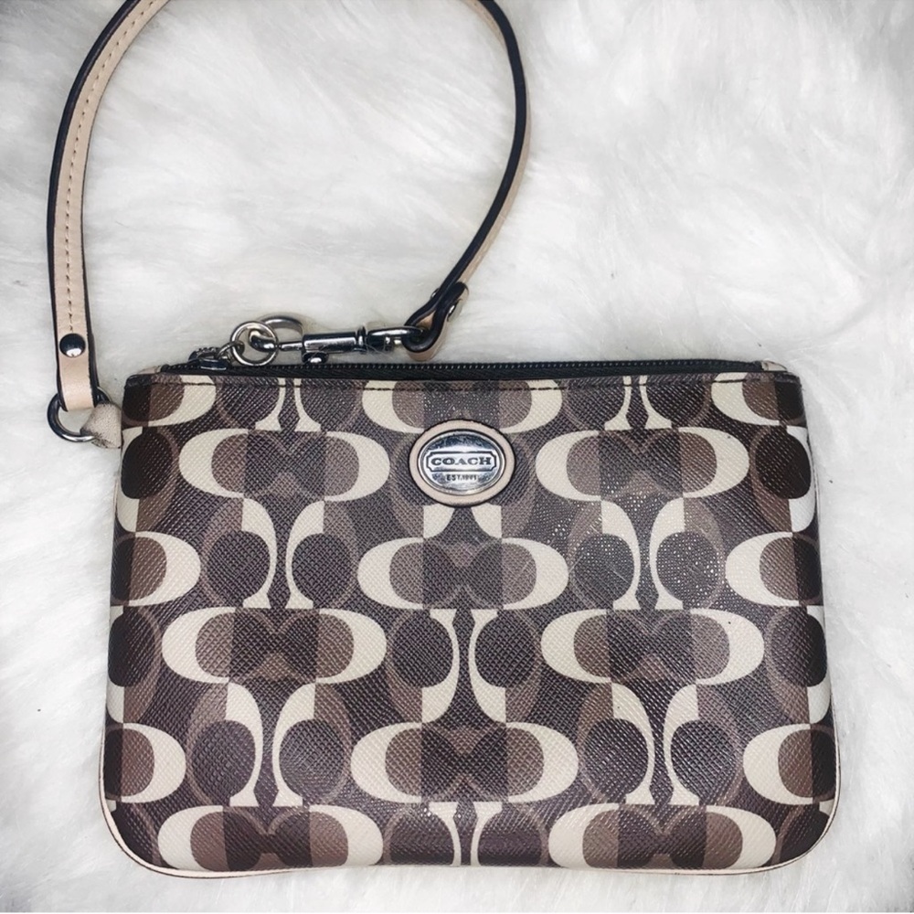 Coach Peyton Signature Dream C Black & White Coated C… - Gem